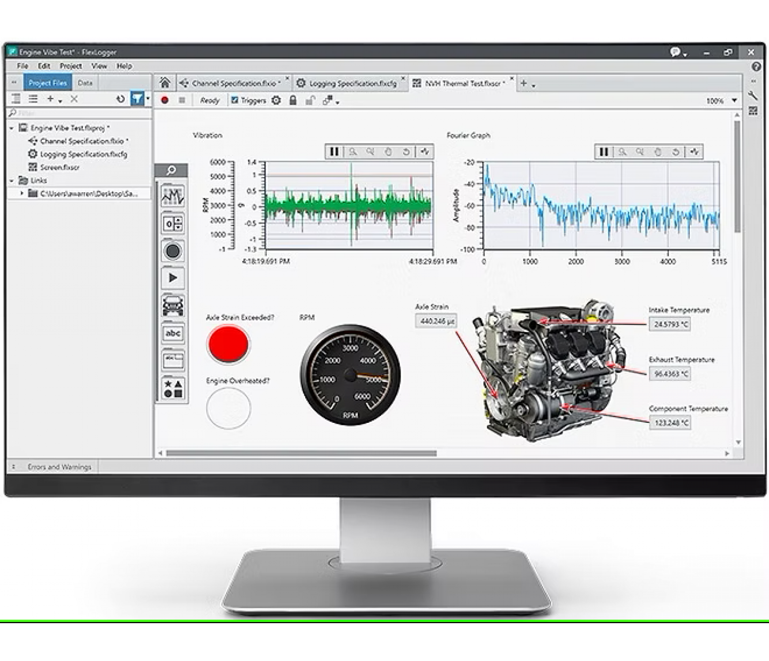 NI FlexLogger Software