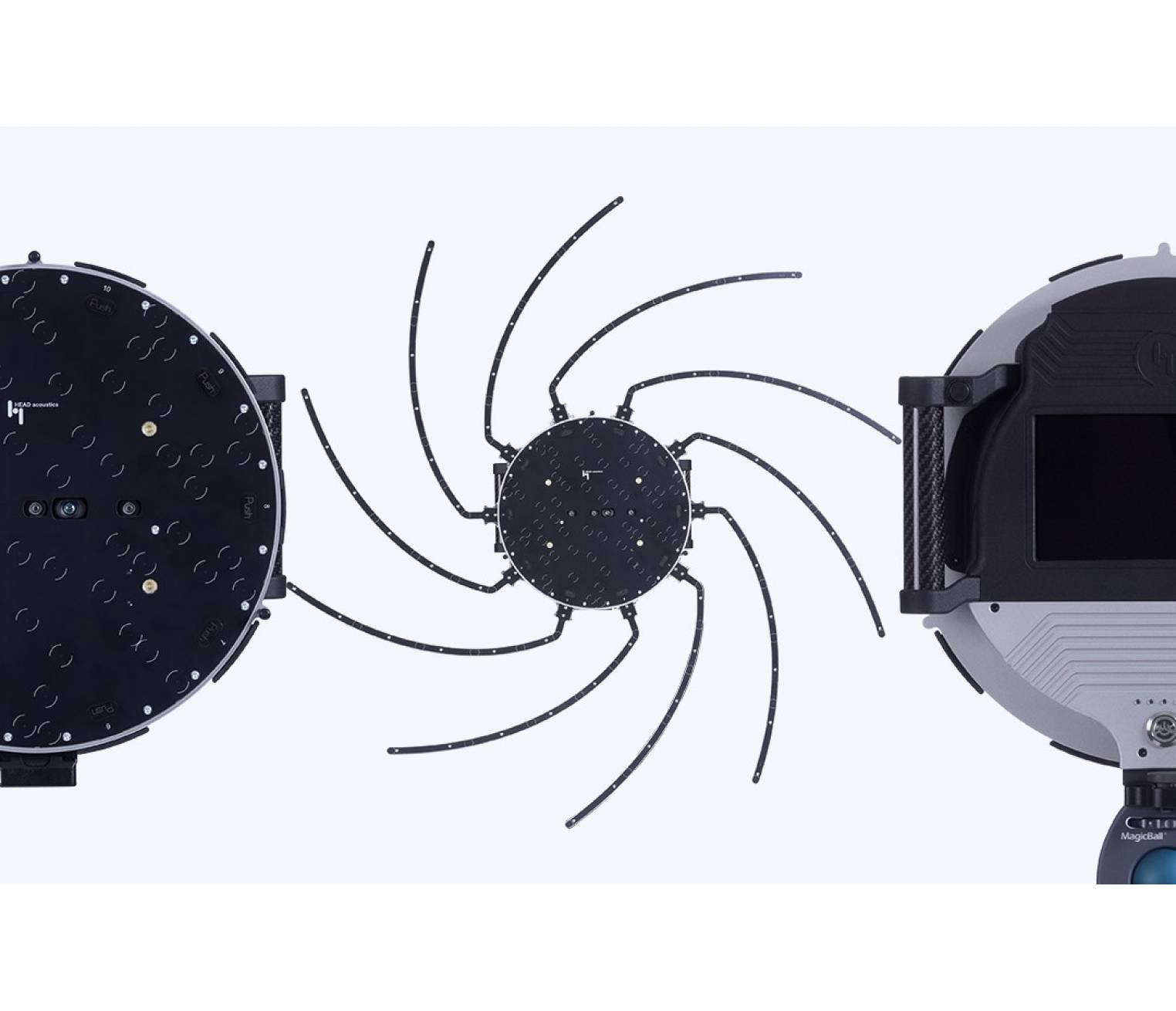 ACOUSTIC CAMERA HEAD VISOR VMA V - HEAR MORE WITH YOUR EYES