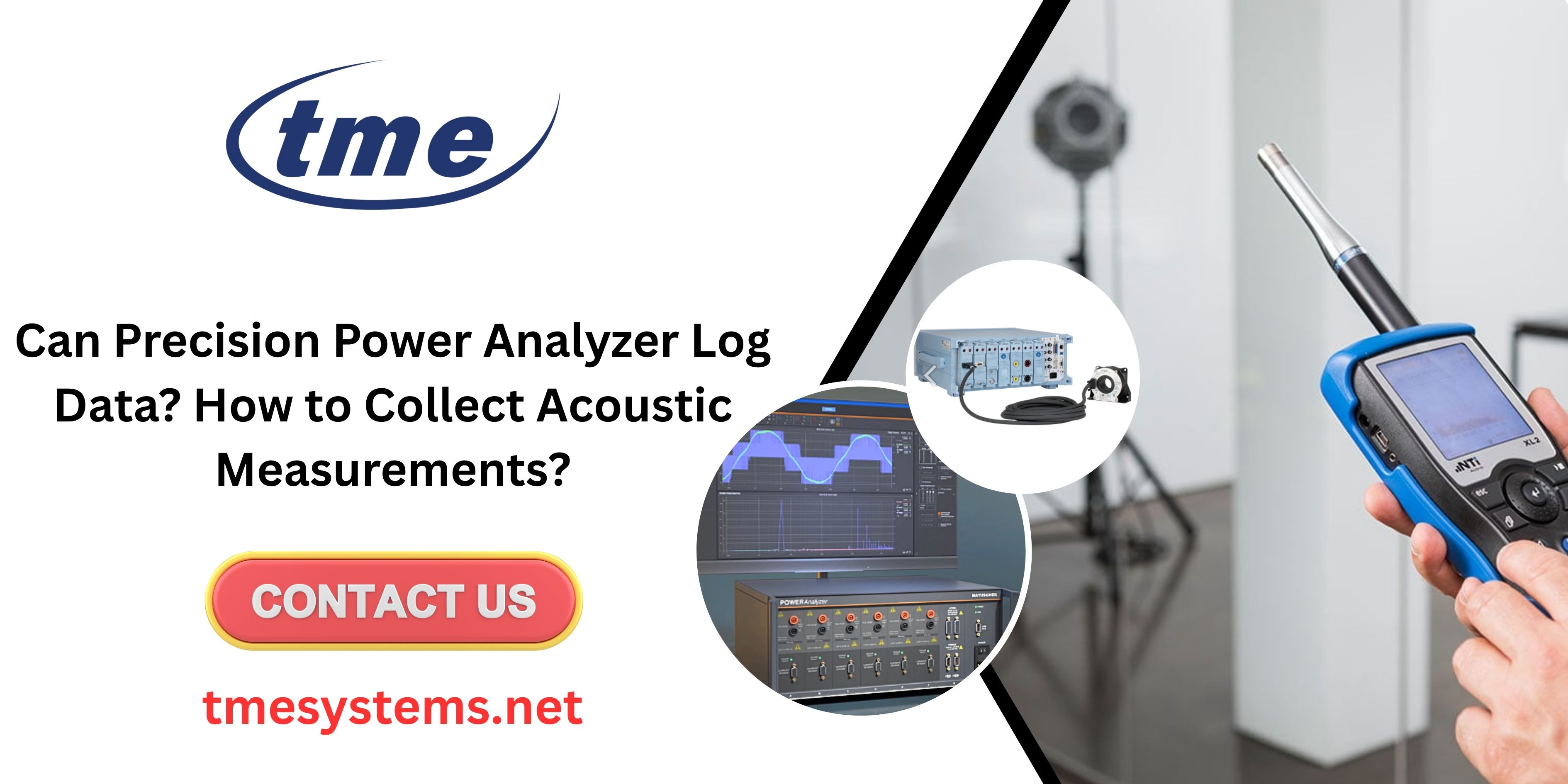 Precision Power Analyzer | Acoustic Measurement - TME Systems